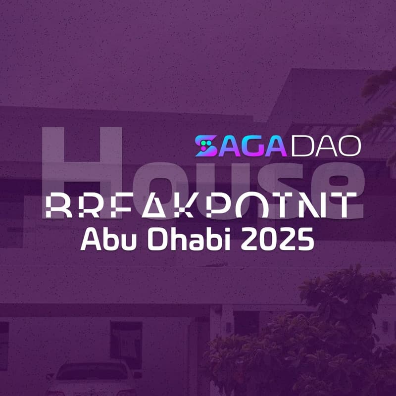 SagaDAO House Abu Dhabi 2025 🏝️ · Luma