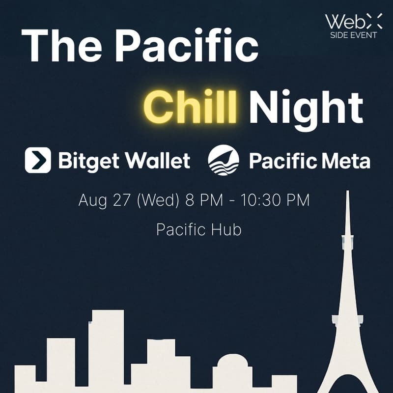 The Pacific Chill Night | Sponsored by Bitget Wallet · Luma