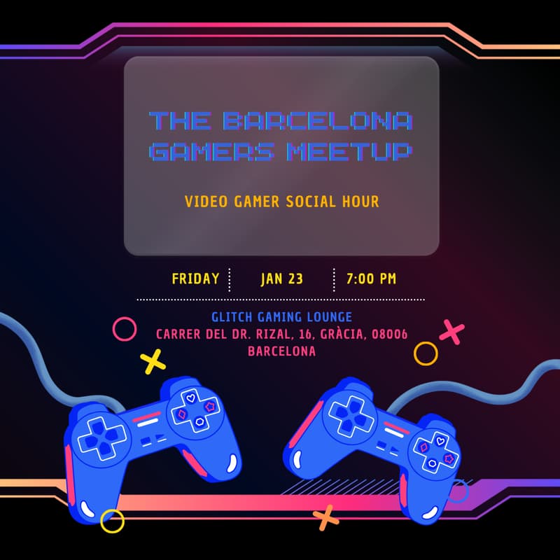 Barcelona Gamers Community Monthly Meetup 1 Year Anniversary! 🎉 · Luma