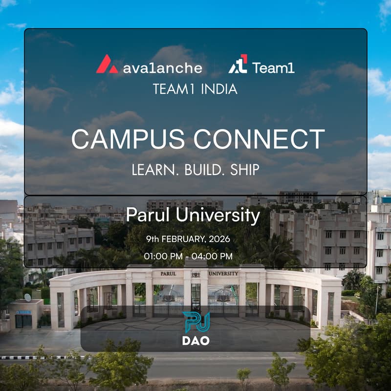 Team1 Campus Connect: Parul University · Luma