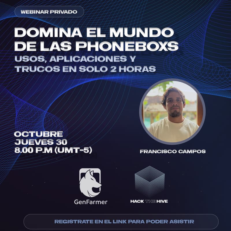 GENFARMER - HACK THE HIVE · Luma