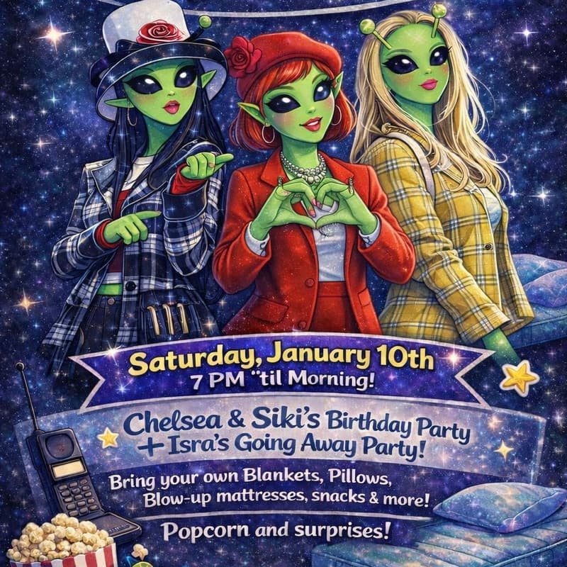 Slumber Party on Pluto: A Cosmic Co-Celebration · Luma