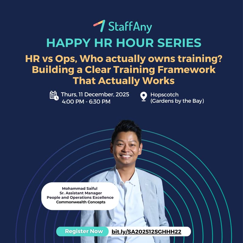 StaffAny HR Happy Hour (HHH) · Luma