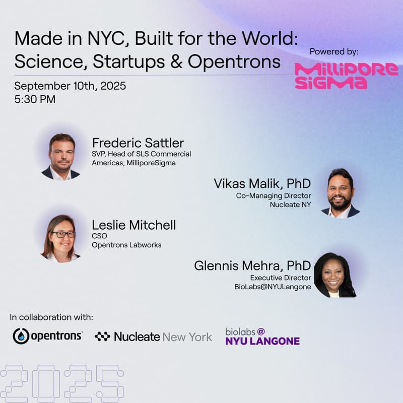 Made in NYC, Built for the World: Science, Startups & Opentrons · Luma