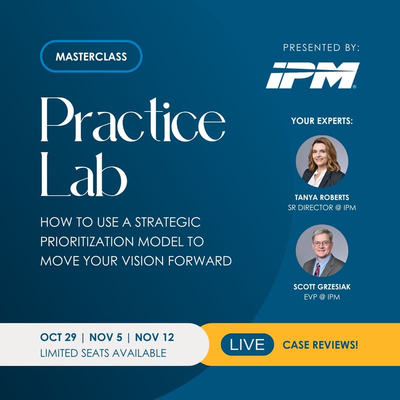 [Masterclass] Practice Lab: Strategic Prioritization - Session 3 (feat. IPM) · Zoom · Luma