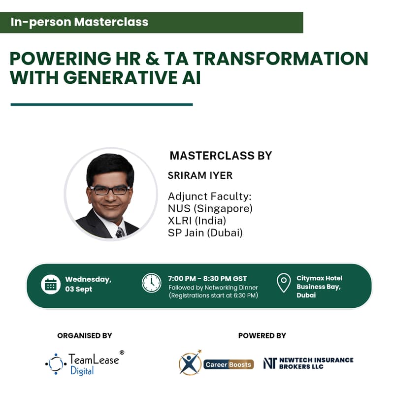 Powering HR & TA Transformation with Generative AI · Luma