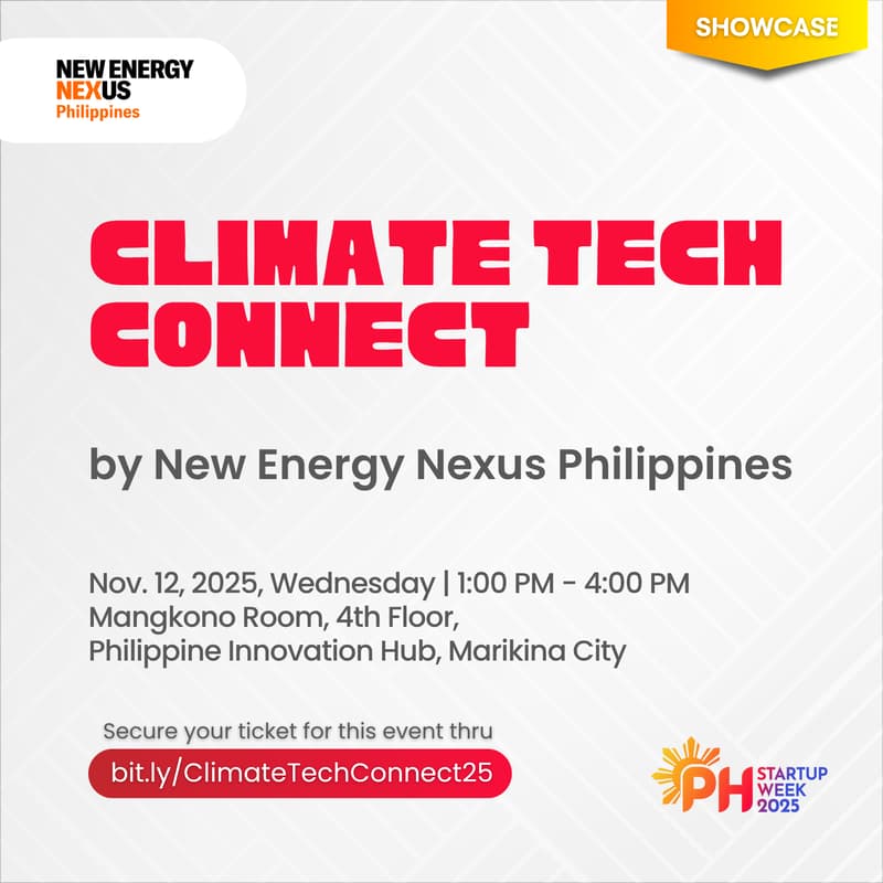 NEX Philippines Climate Tech Connect · Luma