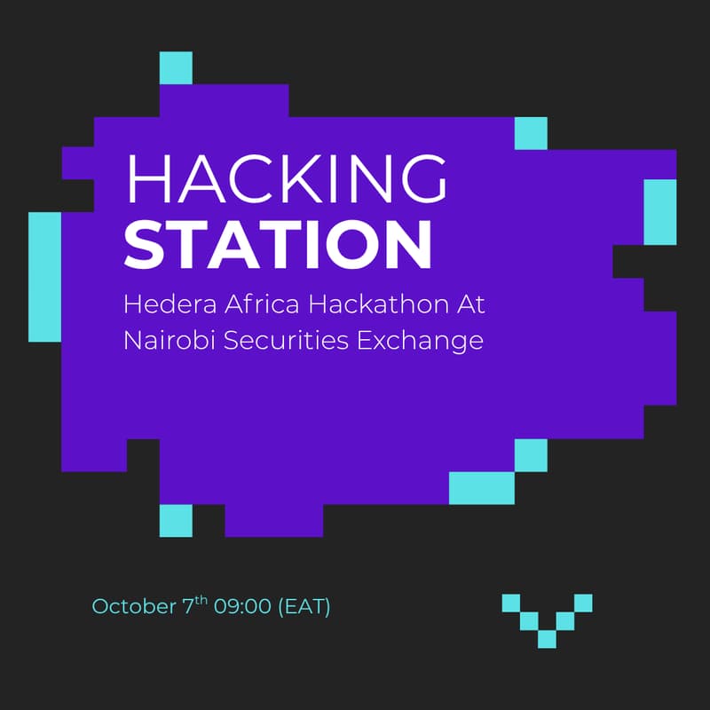 Hedera Africa Hackathon Nairobi Hacking Station · Luma