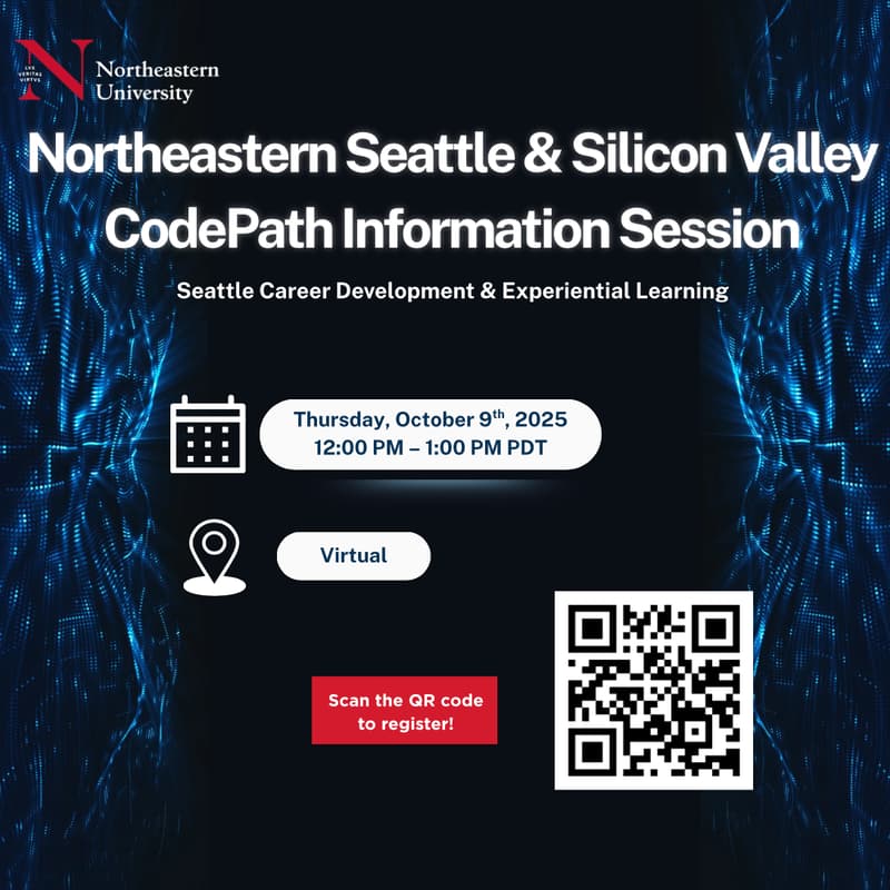 Northeastern Seattle and Silicon Valley CodePath Information Session · Zoom · Luma