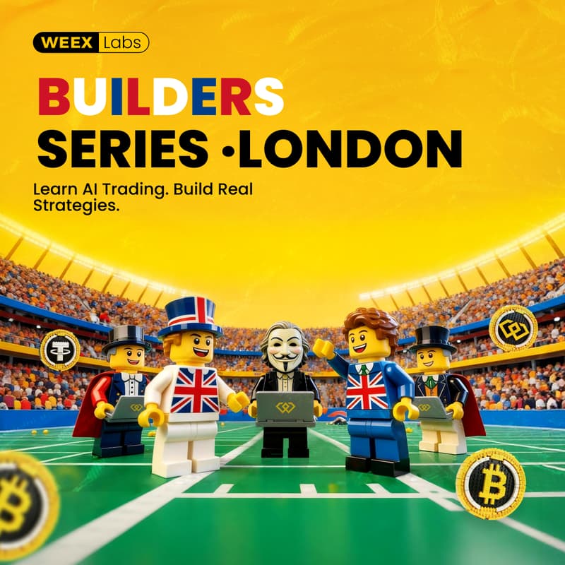 WEEX Labs BUILDERS SERIES · London @ Digital Assets Forum · Luma