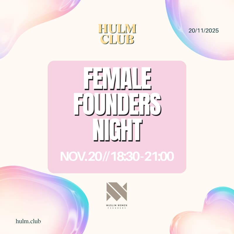 Female Founders Night (by Hulm Club) · Luma