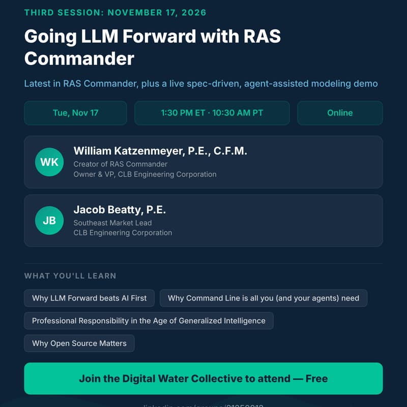 Going LLM Forward with RAS Commander · Luma