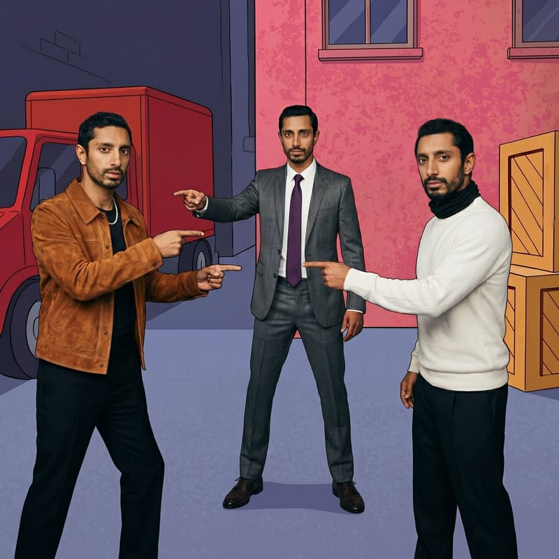 Riz Ahmed lookalike contest - Music. Food. Thrift · Luma