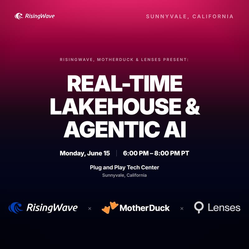 Real-Time Lakehouse & Agentic AI · Luma