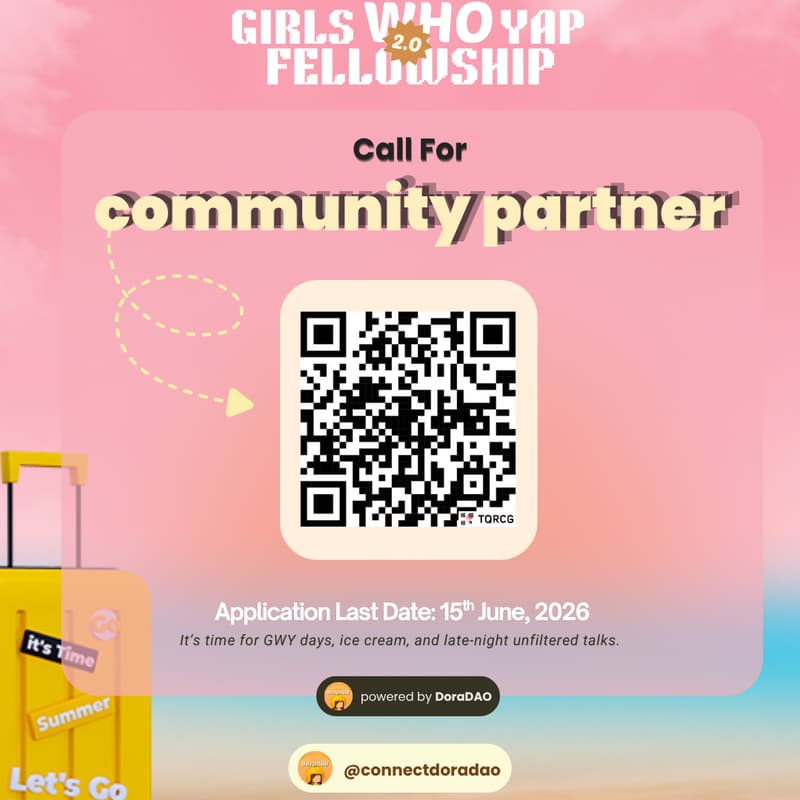 GWY Fellowship 2.0 | Community & Media Partnership · Luma