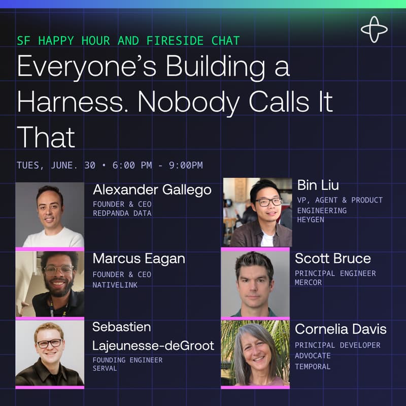 Happy Hour & Fireside Chat: Everyone's Building a Harness. Nobody Calls ...
