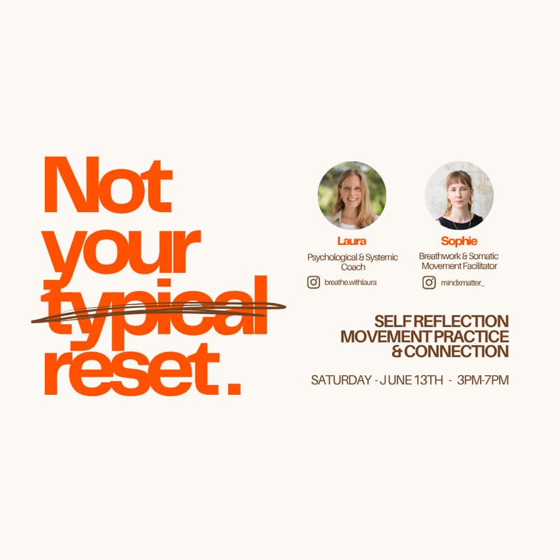 Not your typical reset / Coaching & Movement practice · Luma