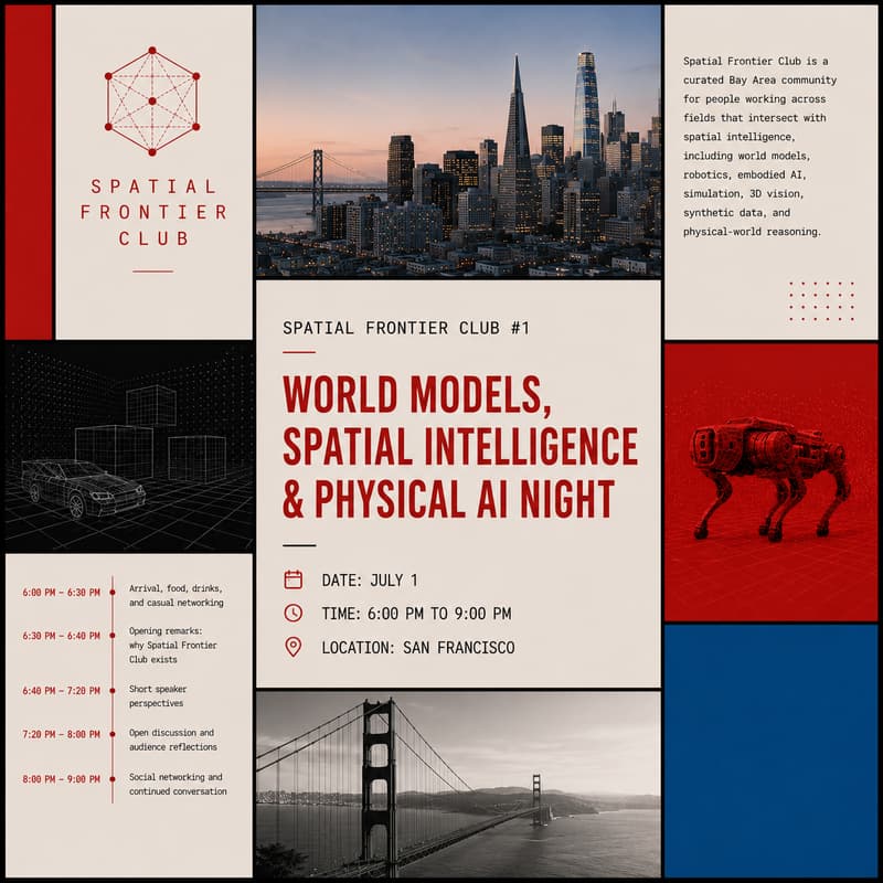 World Models, Spatial Intelligence & Physical AI Night · Luma