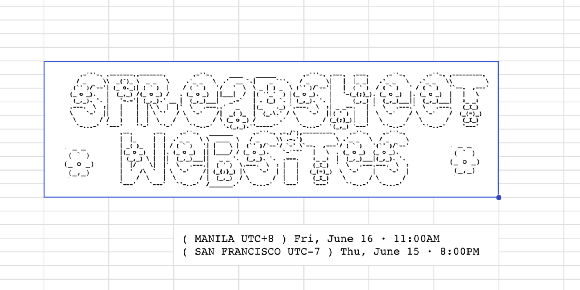Spreadsheet Websites Workshop Manila Session Zoom Luma