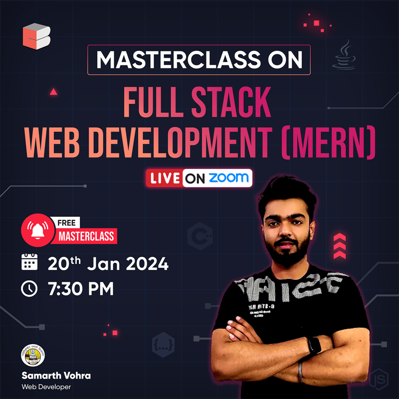 Masterclass on Full Stack Web Development | By Samarth Vohra · Zoom · Luma