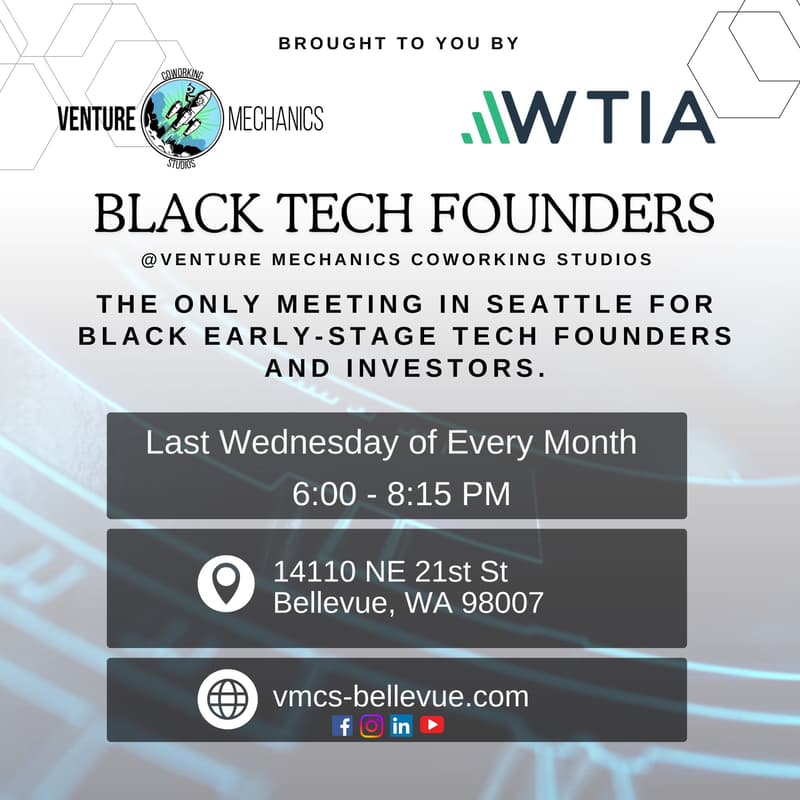 Black Tech Founders Meetup - WTIA