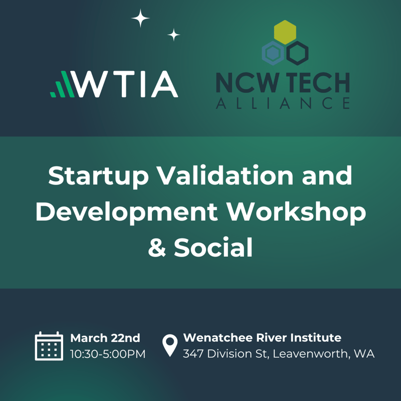 Startup Social with WTIA and NCW Tech Alliance - WTIA
