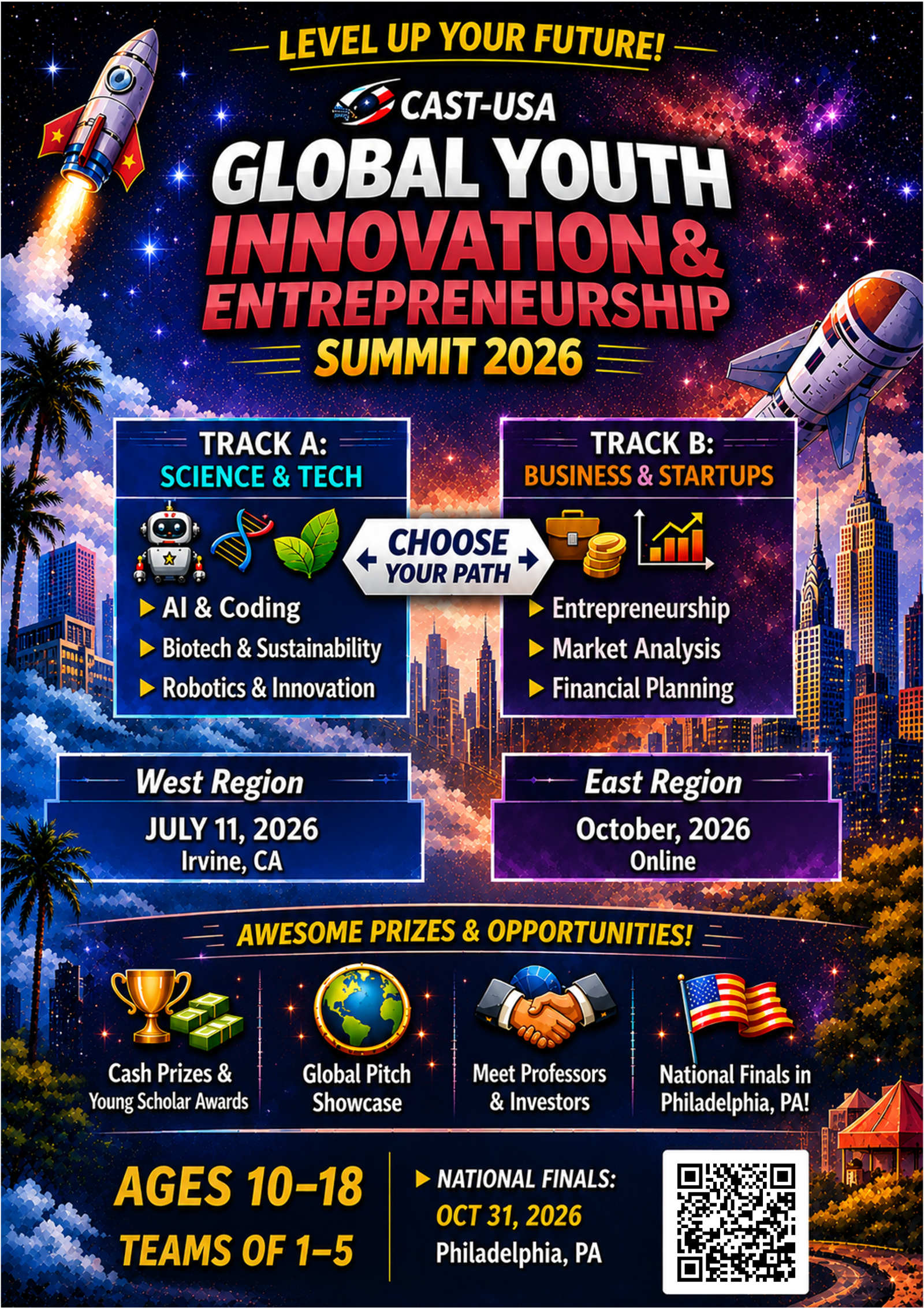 CASTUSA Global Youth Innovation & Entrepreneurship Competition 2026 ...