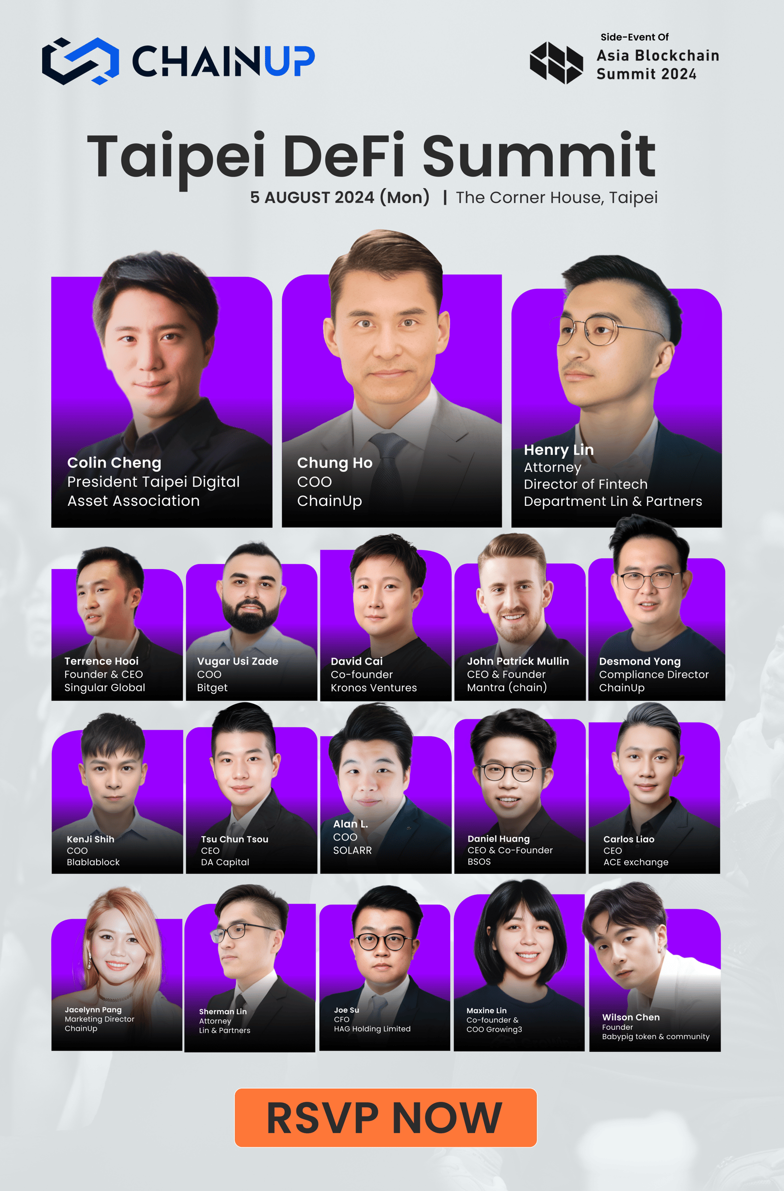 Taipei DeFi Summit｜ACCUPASS 活動通