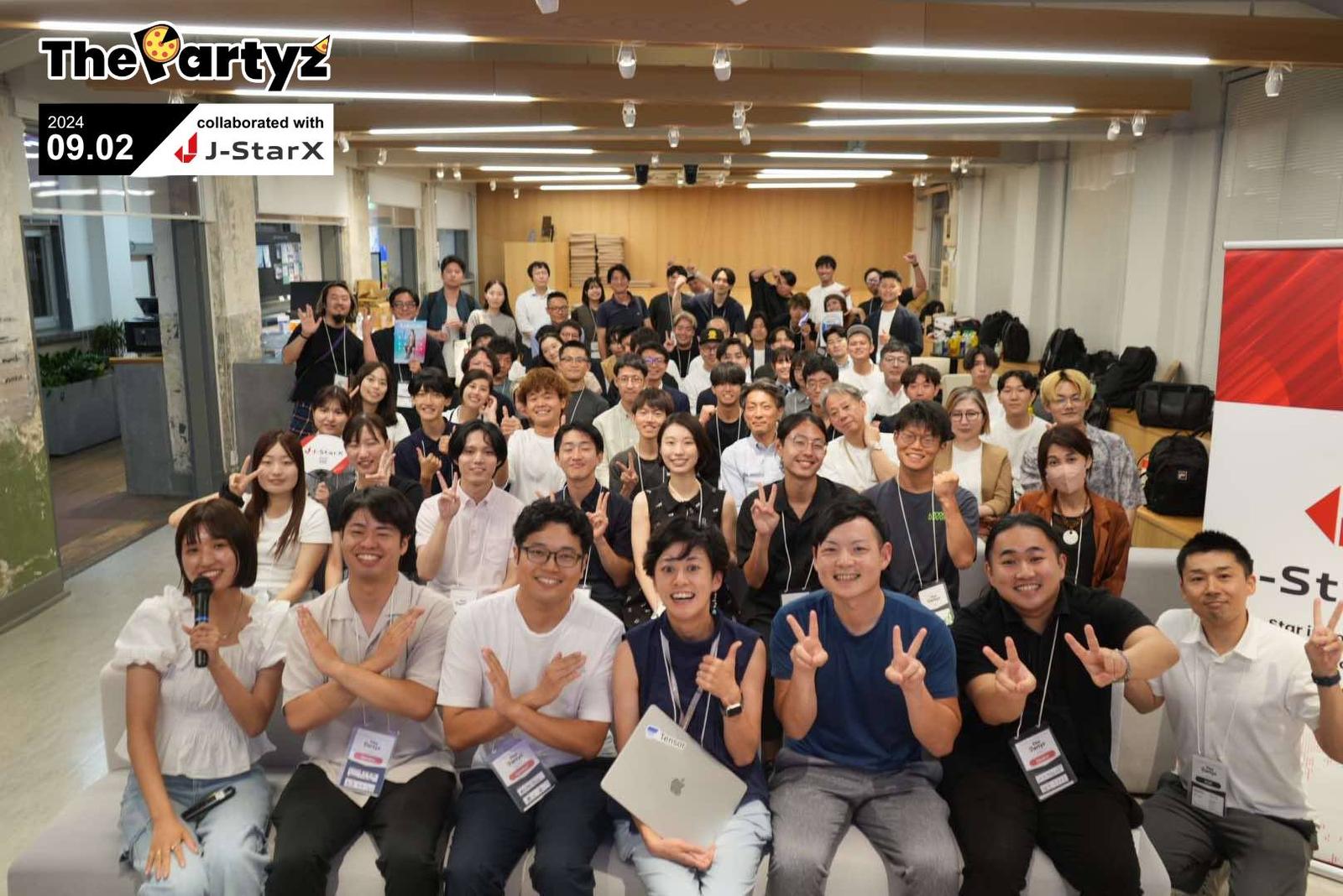 【9/9(火)】The Partyz@FUKUOKA collaborated with J-StarX · Luma