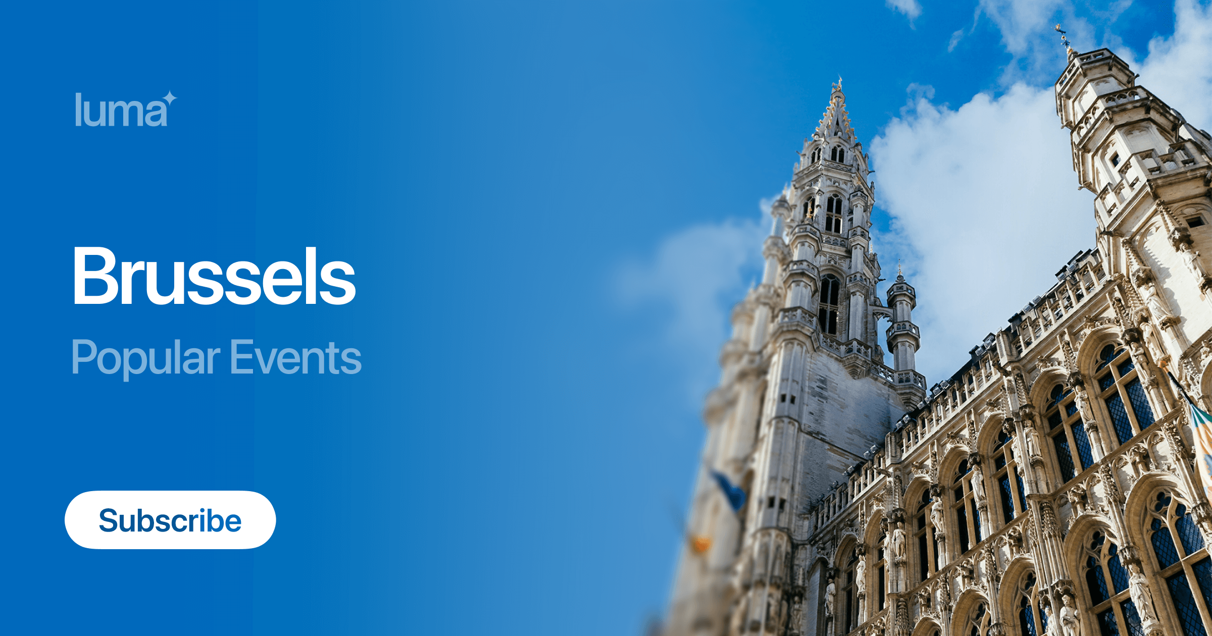 Popular events in Brussels · Events Calendar