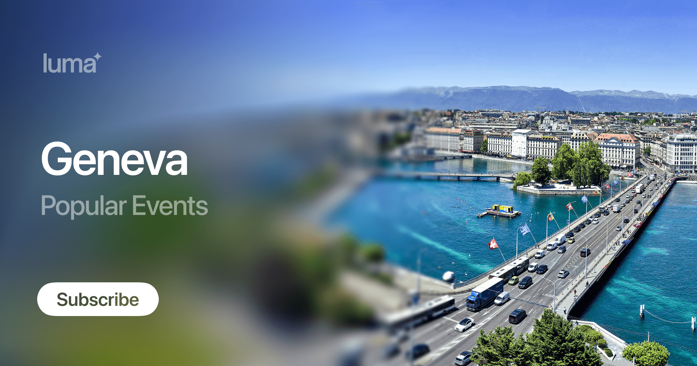 Popular events in Geneva · Events Calendar