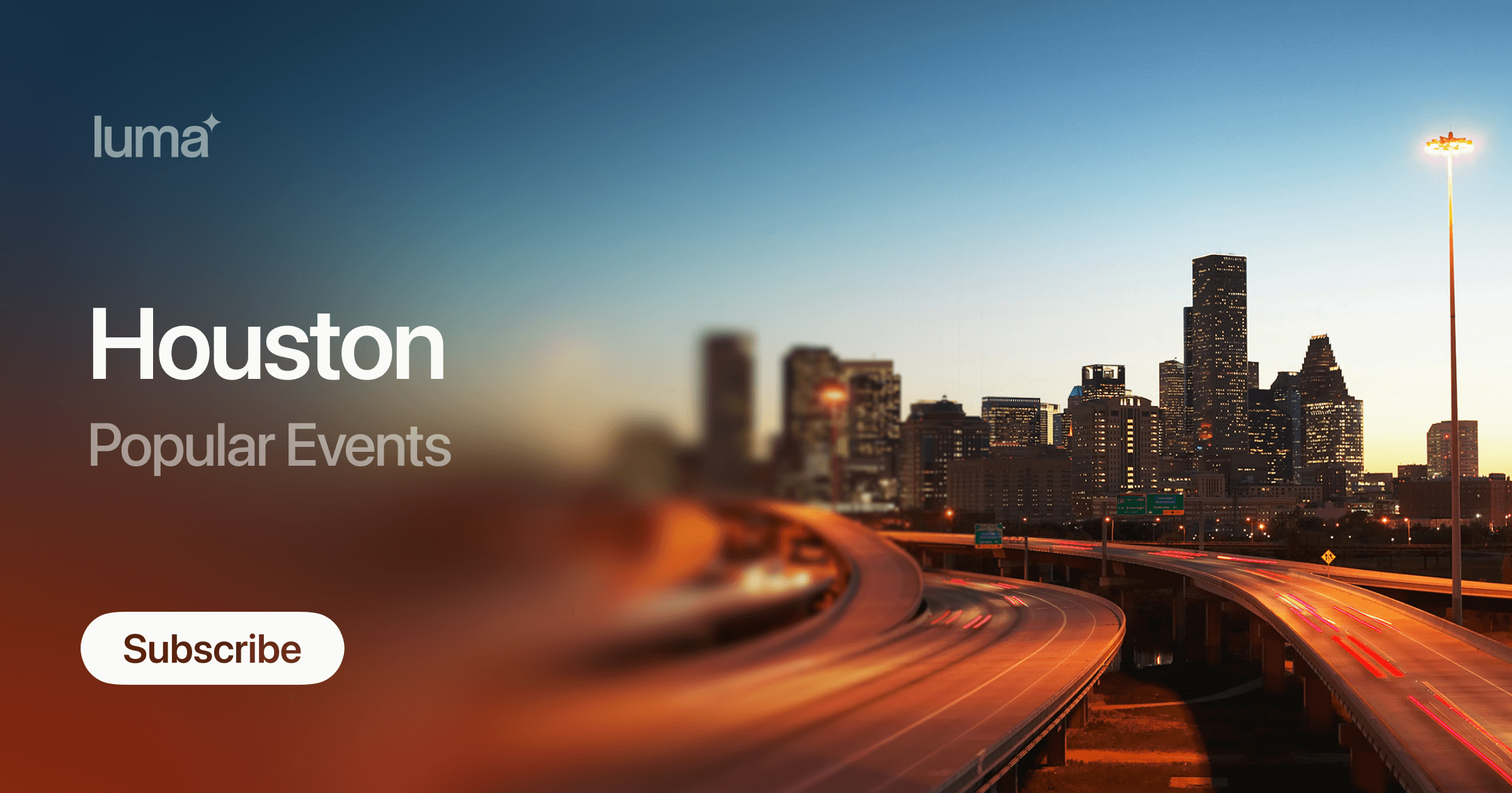 Popular events in Houston · Events Calendar