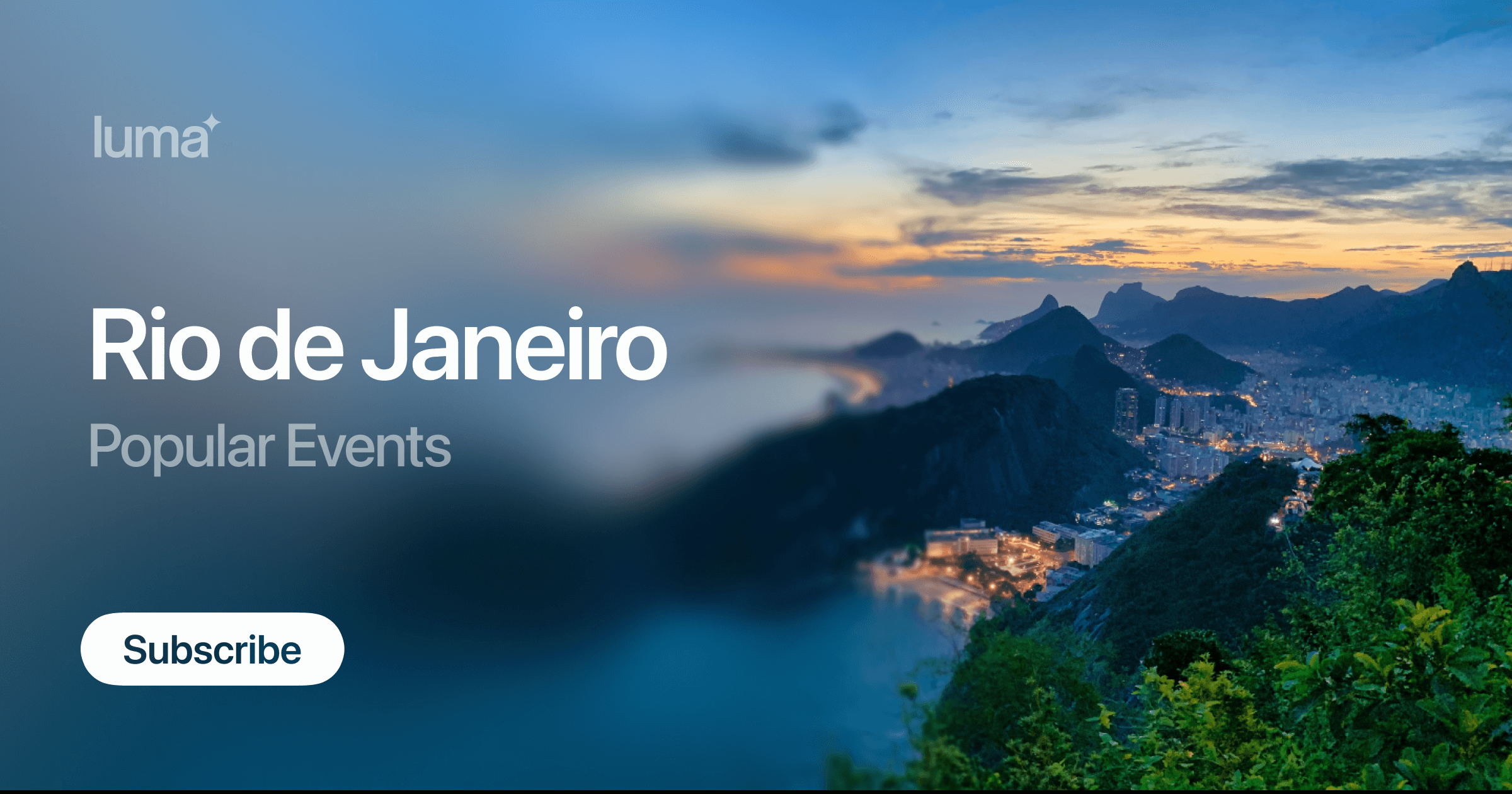 Popular events in Rio de Janeiro · Events Calendar