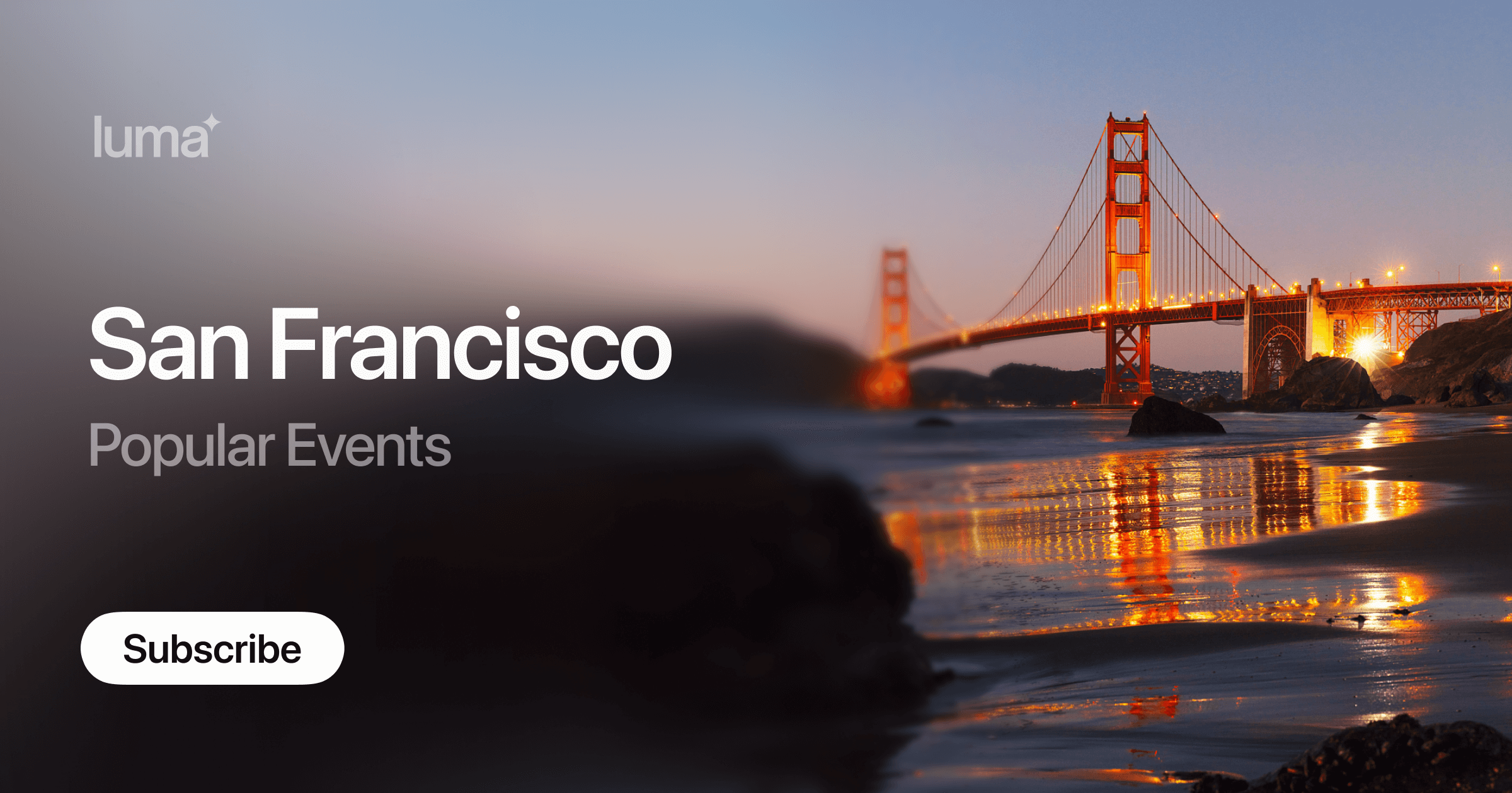 Popular events in San Francisco · Events Calendar