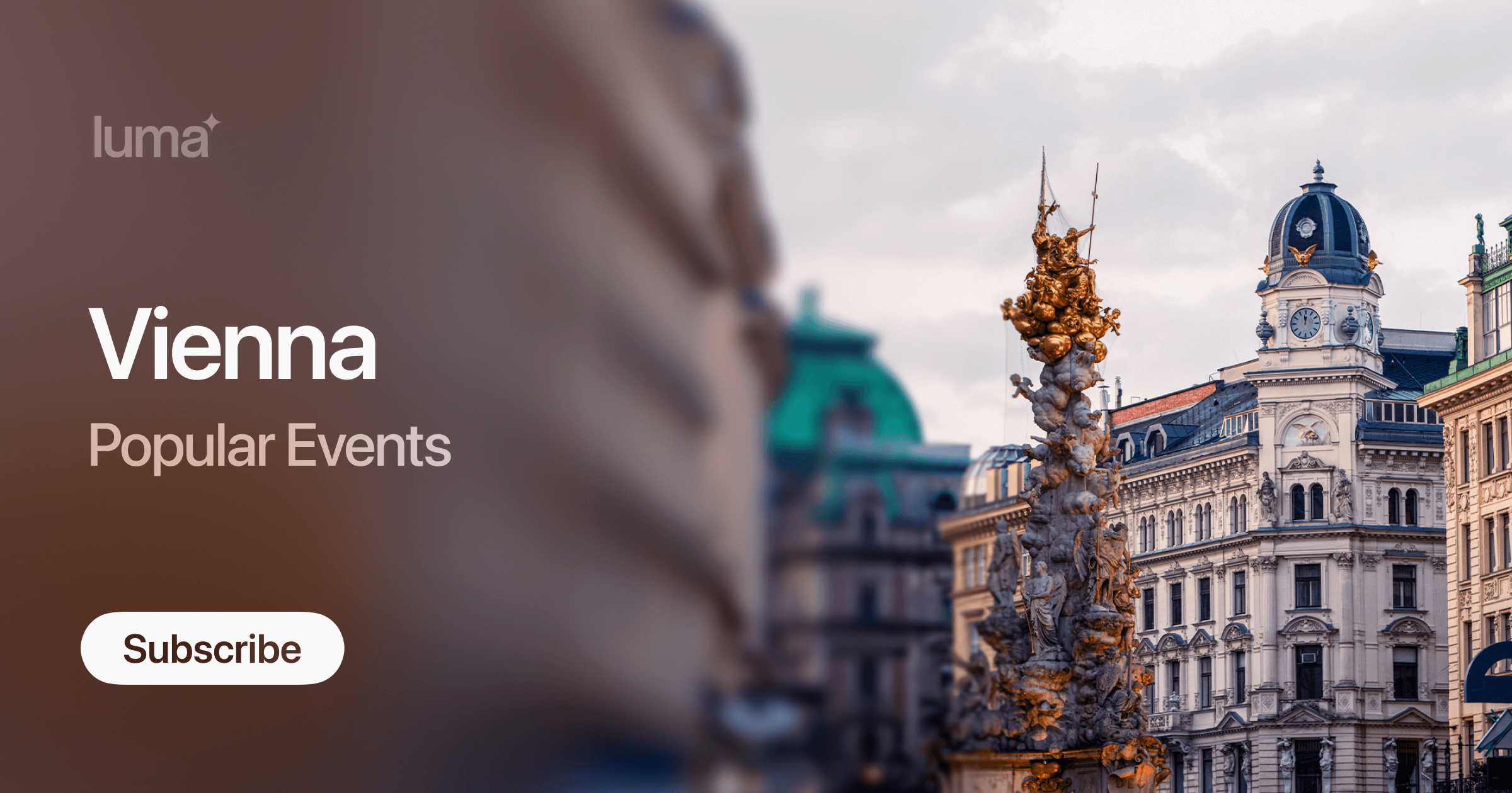 Popular events in Vienna · Events Calendar