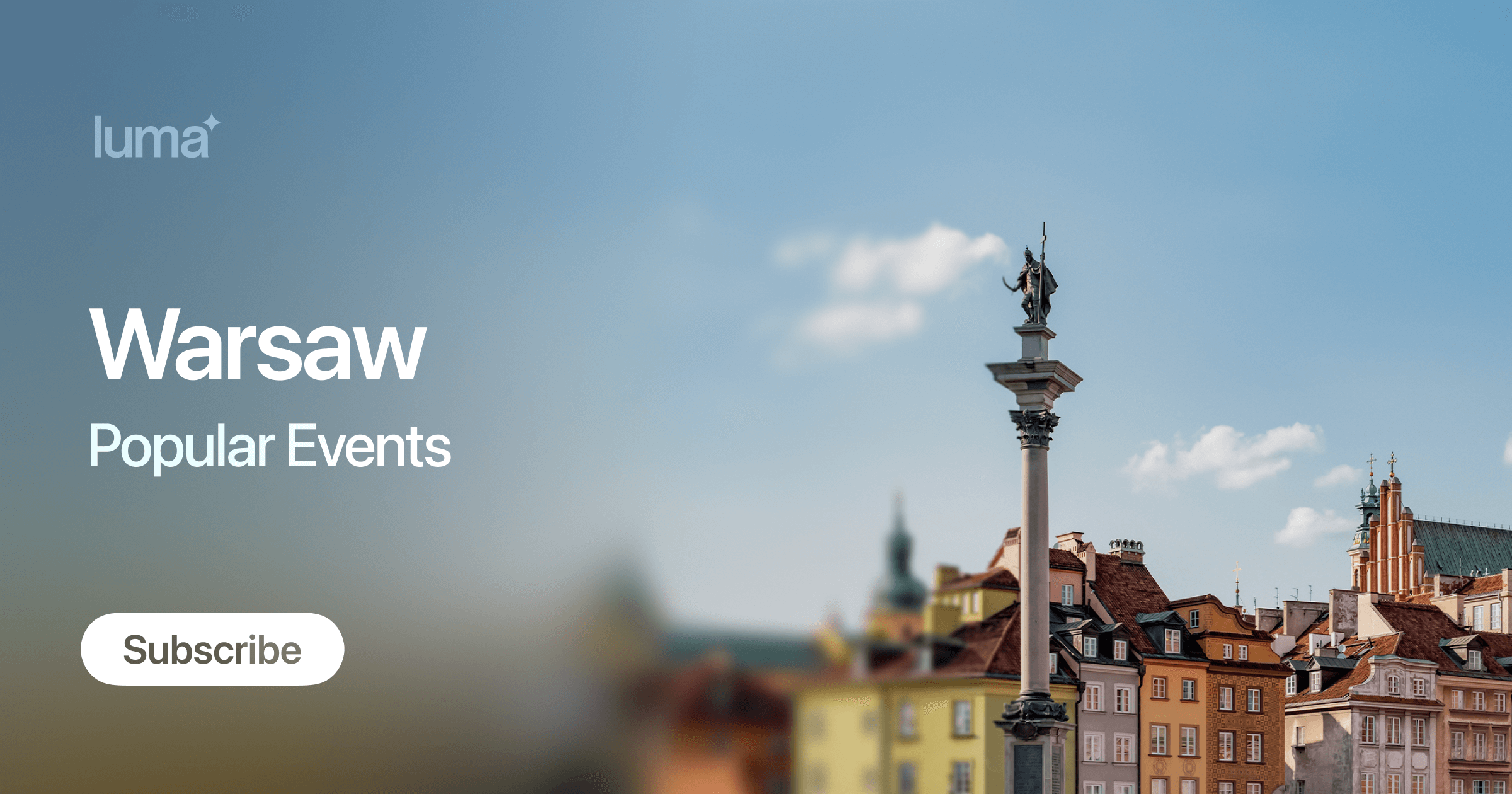 Popular events in Varsovia · Events Calendar