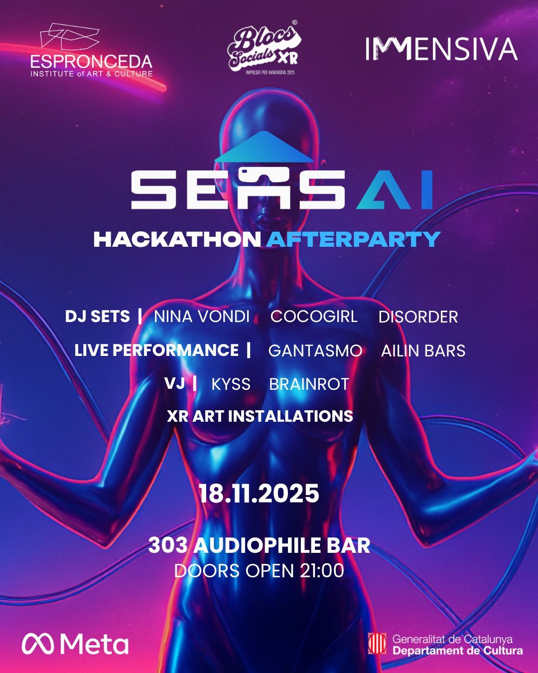 SensAI Closing Party: Pre-Unite Warm-up Experience · Luma